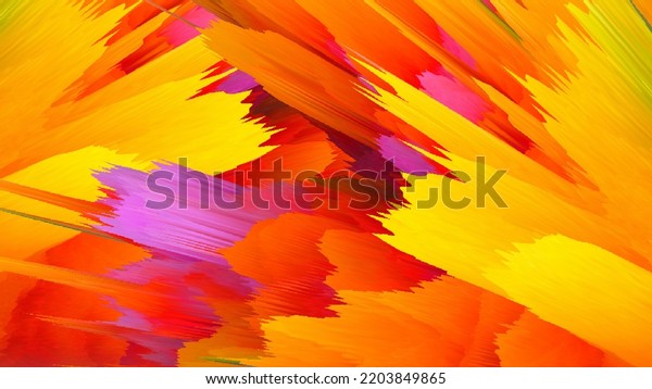 Depth Map 3d Abstract Wallpaper Full Stock Illustration 2203849865 ...