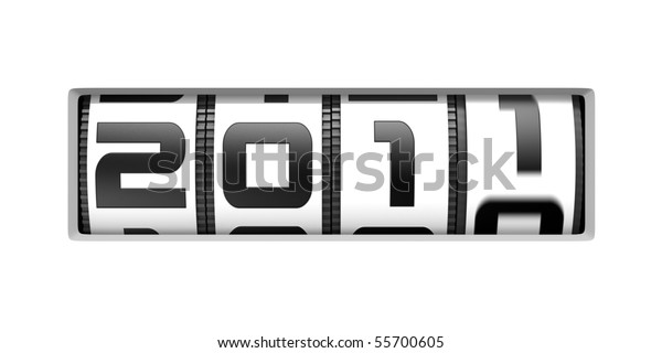 Design Component Counter Dial That Changing Stock Illustration 55700605 ...