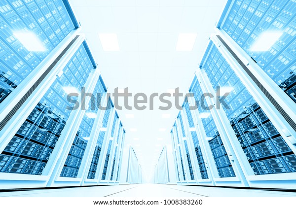 Design Element 3d Illustration Rendering Server Stock Illustration ...