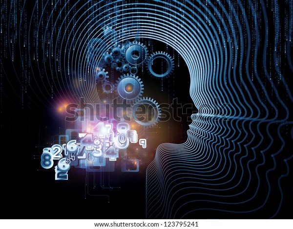 Design Made Various Technology Related Elements Stock Illustration ...