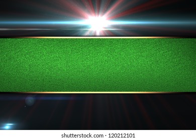 Design Template Rays Background Green Nameplate Stock Illustration ...