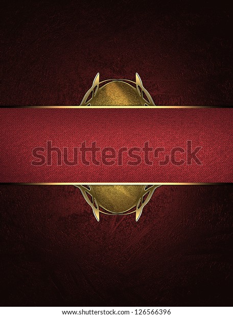 Design Template Red Texture Red Name Stock Illustration 126566396 ...
