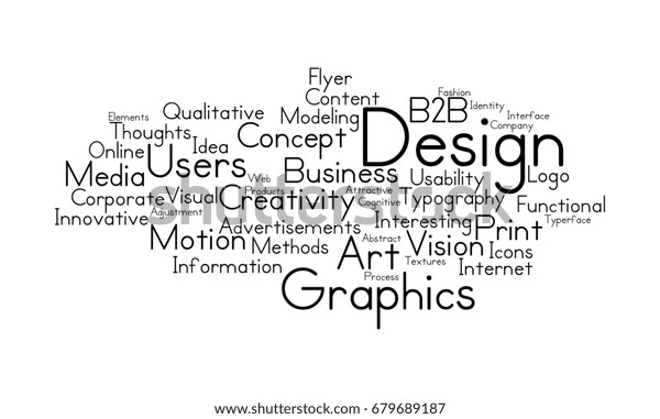 Design Word Cloud Stock Illustration 679689187 | Shutterstock