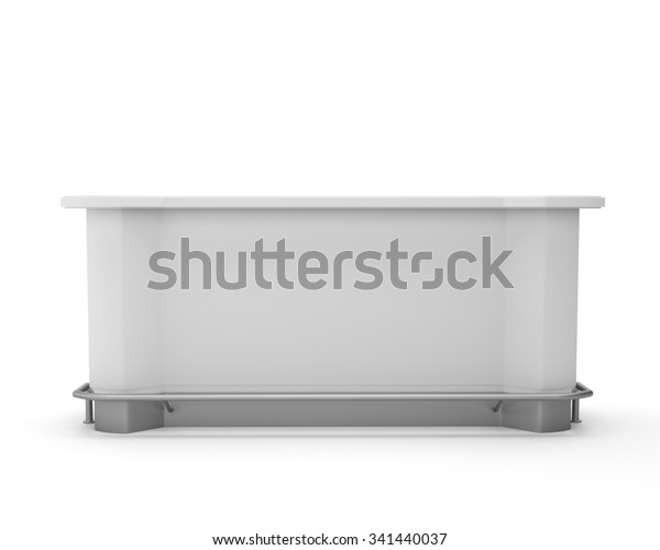 Desk Counter Front View Render Stock Illustration 341440037 | Shutterstock