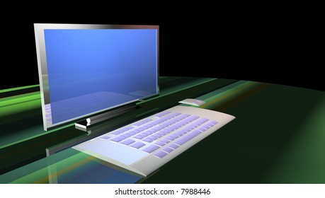 Desktop Computer Keyboard Stock Illustration 7988446 | Shutterstock