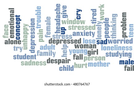Despair Words Stock Illustration 480764767 | Shutterstock