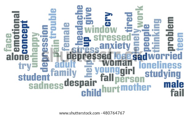 Despair Words Stock Illustration 480764767 | Shutterstock