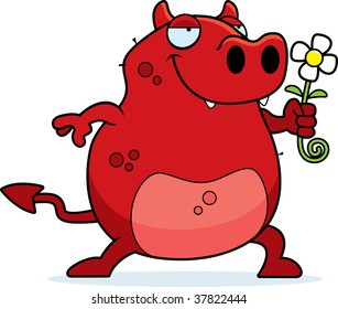 Devil Flower: vector de stock (libre de regalías) 37821253 | Shutterstock