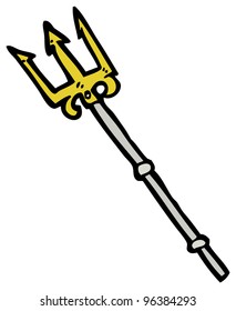 Devil Fork Cartoon Stock Illustration 96384293 | Shutterstock