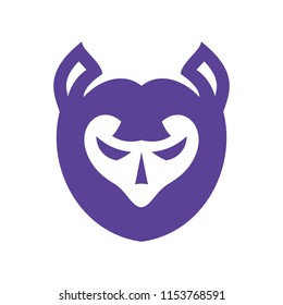 Devil Head Sign Stock Illustration 1153768591 | Shutterstock