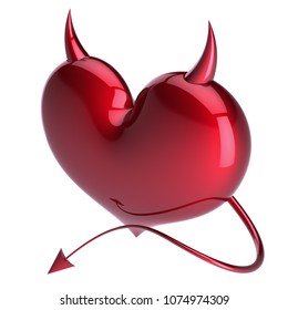 Devil Heart Love Passion Symbol Total 스톡 일러스트 87013442 | Shutterstock