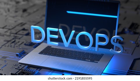 Devops Software Development Operations Infinity Symbol Stock ...