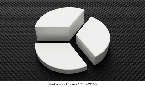 Diagram Circle 3d Rendering Stock Illustration 1255262155 | Shutterstock