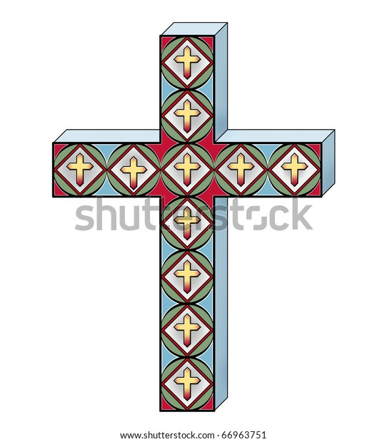 Diamond Cross Stock Illustration 66963751 | Shutterstock