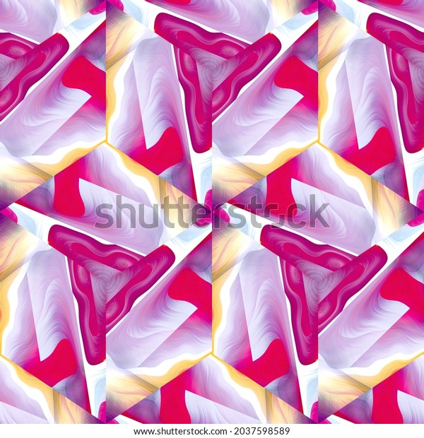Diamond Geometric Grid Texture Background Seamless Stock Illustration ...