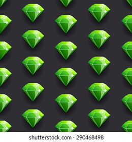Diamond Green Pattern Background Stock Illustration 290468498 ...