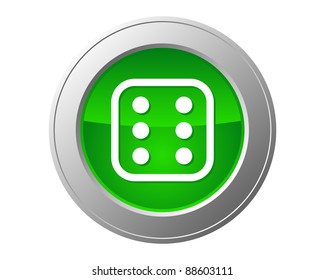 10,635 Dice button Images, Stock Photos & Vectors | Shutterstock