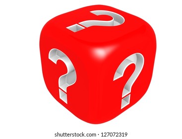 Dice Question Mark Stock Illustration 127072319 | Shutterstock