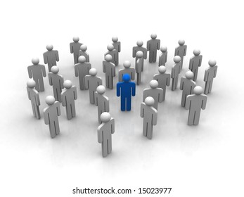 Different Blue Man Stock Illustration 15023977 | Shutterstock