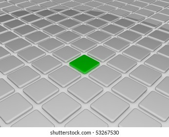 Different Green Square Stock Illustration 53267530 | Shutterstock