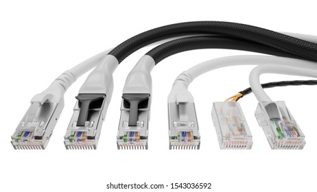 Different Lan Cable Types Categories 3d 스톡 일러스트 1543036592 | Shutterstock