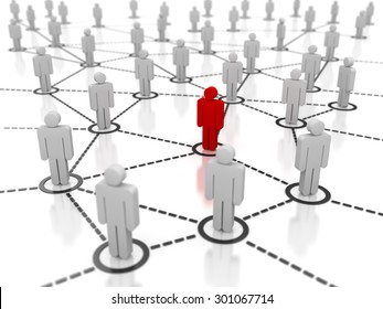 3d Man Global Business Concept Stock Illustration 85926631