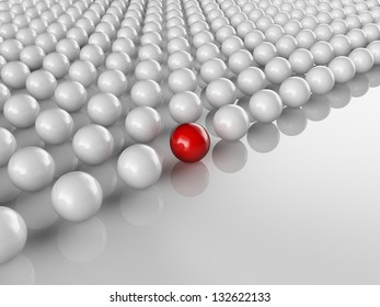 13,454 Sphere balls one red Images, Stock Photos & Vectors | Shutterstock