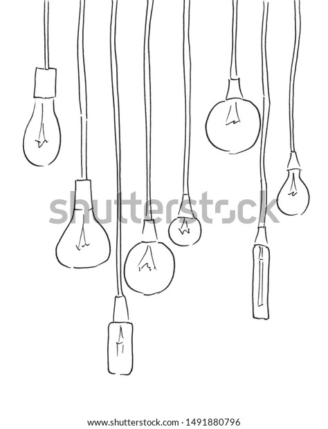 Different Shape Size Base Filament Types Stock Illustration 1491880796 ...