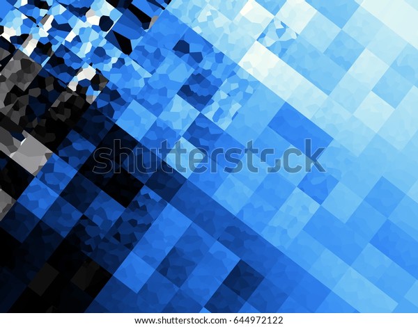 Digital Art Abstract Pattern Abstract Geometric Stock Illustration ...