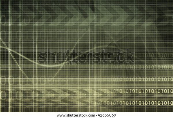 Digital Background Internet Concept Art Stock Illustration 42655069 ...