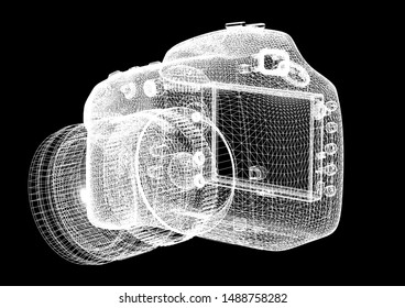 Digital Camera 3d Rendering Stock Illustration 1488758282 | Shutterstock