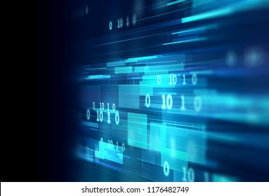 Digital Code Number Abstract Background Represent Stock Illustration 1176482749 | Shutterstock