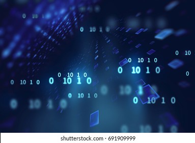 Digital Code Number Abstract Background Represent Stock Illustration 691909999 | Shutterstock