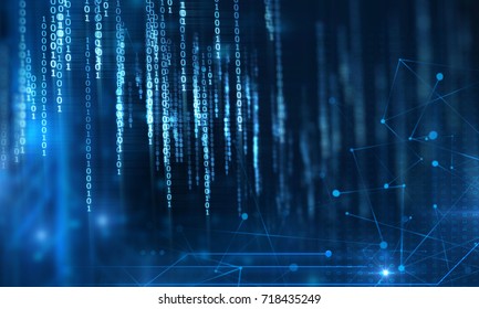 Digital Code Number Abstract Background Represent Stock Illustration 718435249 | Shutterstock
