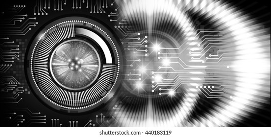 Digital Data Background Black Abstract Light Stock Illustration ...