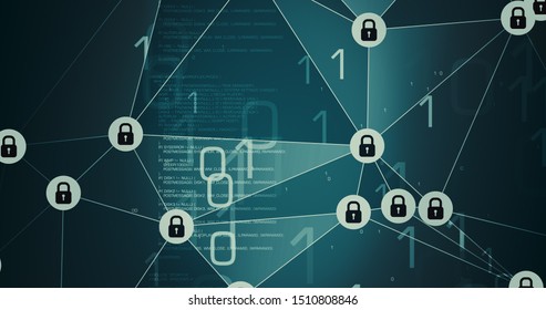Digital Data Stream Creative Graphic Backgrounds Stock Illustration ...