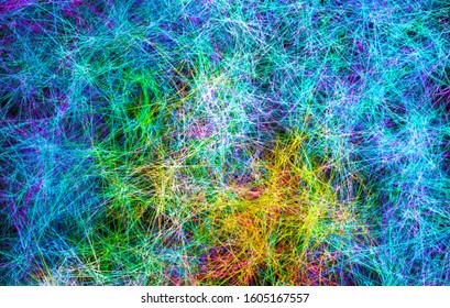 Digital Drawing Texture Random Paint Smears Stock Illustration ...