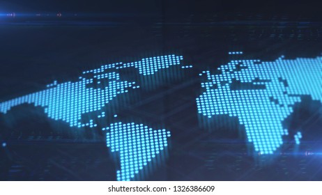 Digital Earth Globe Concept Stock Illustration 1326386609 | Shutterstock