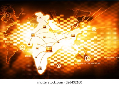 10,016 Digital connected india Images, Stock Photos & Vectors ...