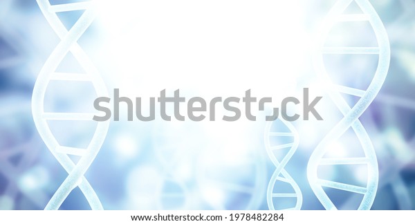 Digital Models Dna Structure On Abstract Stock Illustration 1978482284 ...