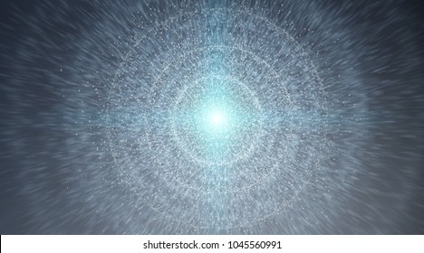 Digital Network Connection Sphere Interface On Stock Illustration ...