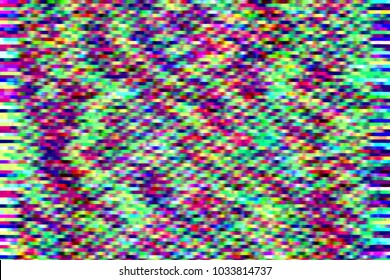 Digital Noise Texture Background Stock Illustration 1033814737 ...