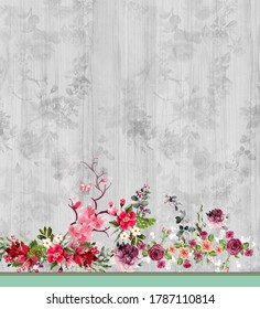 Digital Print Design Panel Stock Illustration 1787110814 | Shutterstock