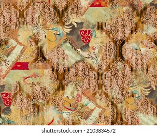 981,756 Digital background on textile fabrics Images, Stock Photos ...