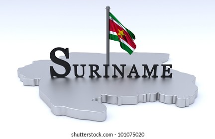 Digital Render Country Plus Flag Stock Illustration 101075065