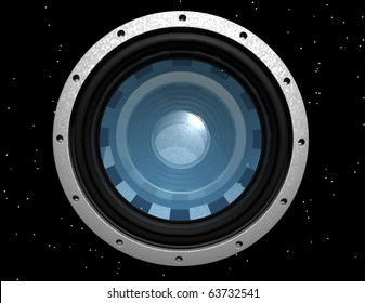 Digital Rendering Woofer Stock Illustration 63732541 | Shutterstock