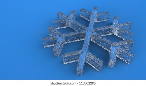 Digital Snowflake Stock Illustration 113502295 | Shutterstock