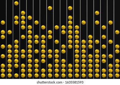 Scoreboard Lamp Alphabet Stock Vector (Royalty Free) 60075118 ...