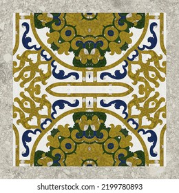 Digital Tile Wallpaper Background Designs Multi Stock Illustration ...