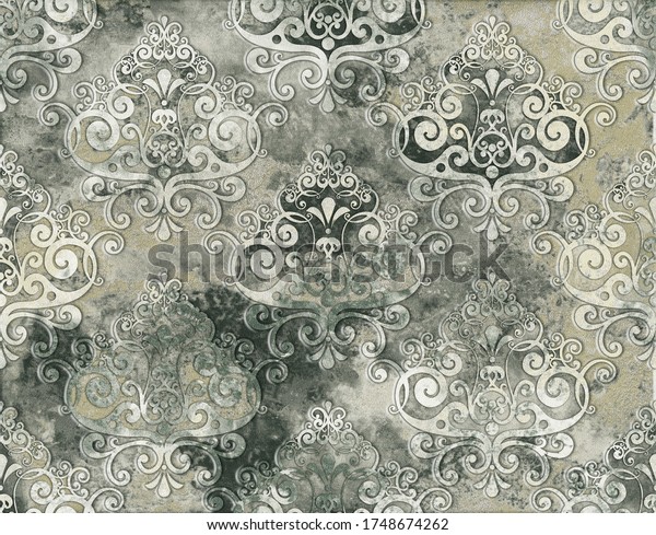 Digital Tiles Design 3d Render Colorful: stockillustratie 1748674262 ...